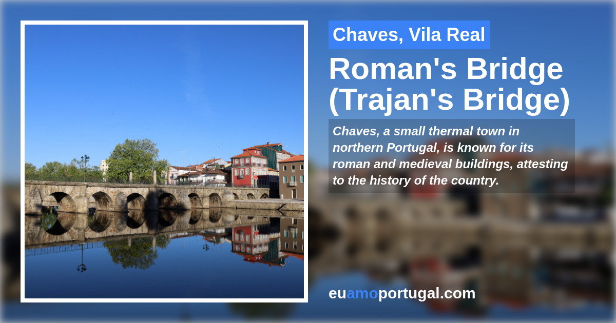 Trajan's Bridge (also called Roman Bridge) is around 2000 years old!