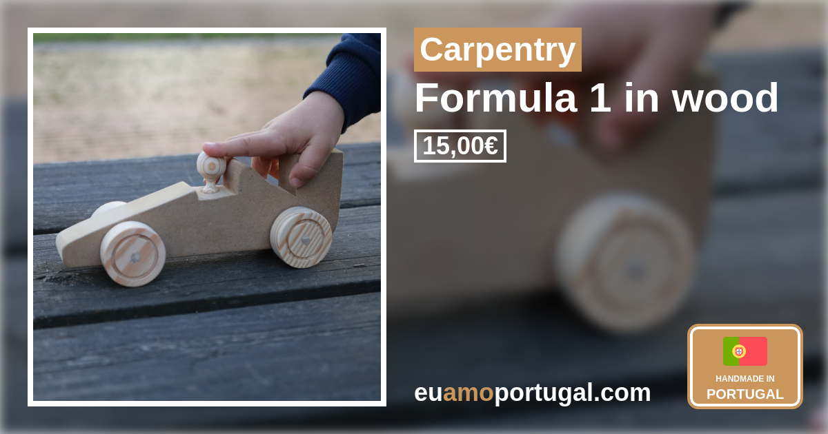 Formula 1 in wood