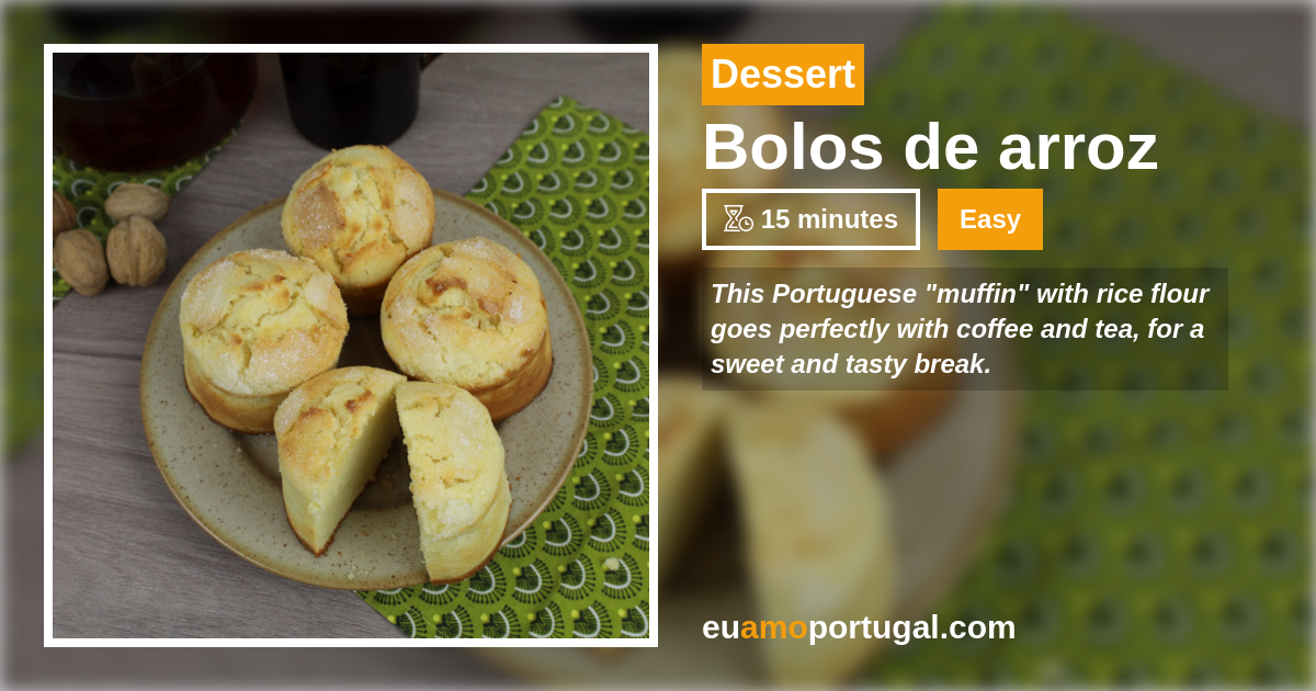 Recipe Bolos de Arroz - Portuguese rice cake