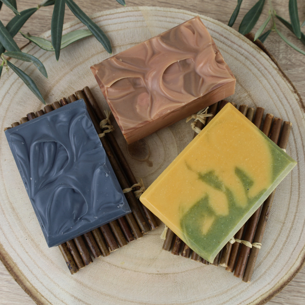 Tomato soap handmade in the north of Portugal