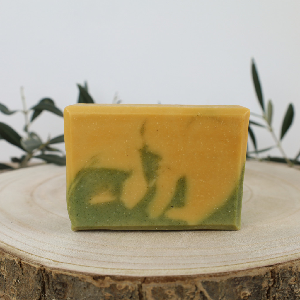 Tomato soap handmade in the north of Portugal