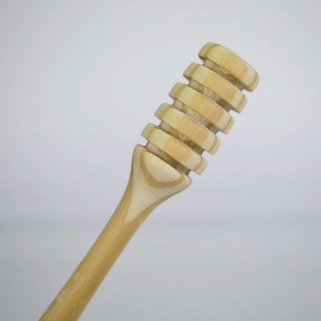 Wooden honey spoon